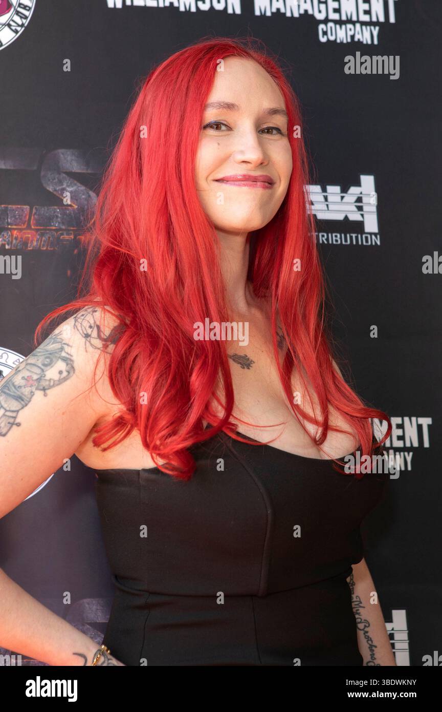 Sammy Morningstar bei der Premiere des Horror-Films 'The Meathook ...