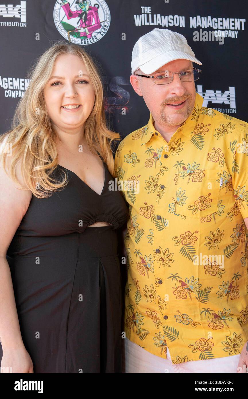 Taylor Perez und Dustin Ferguson bei der Premiere des Horror-Films 'The ...