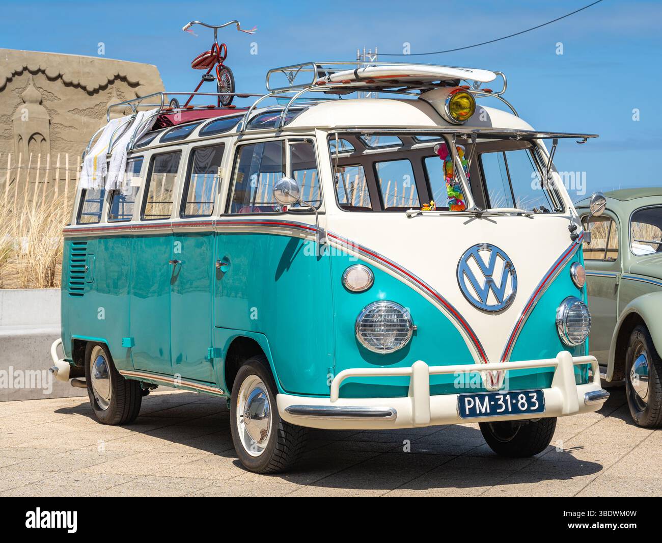 Scheveningen The Hague, The Netherlands, 25.05.2025, Retro, customized ...