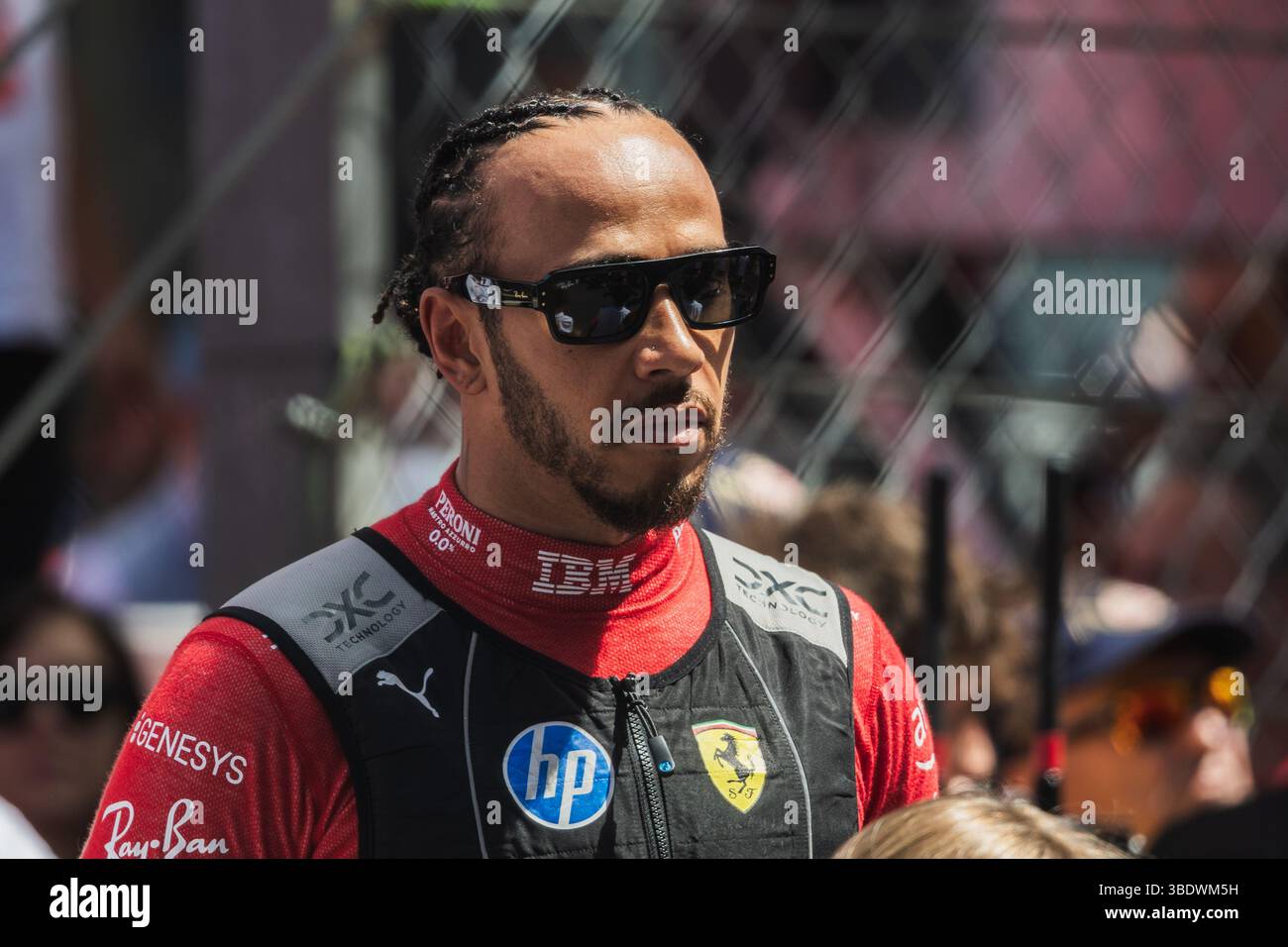 Circuit de Monaco, Monte-carlo, Monaco. 25.May.2025; Lewis Hamilton of ...