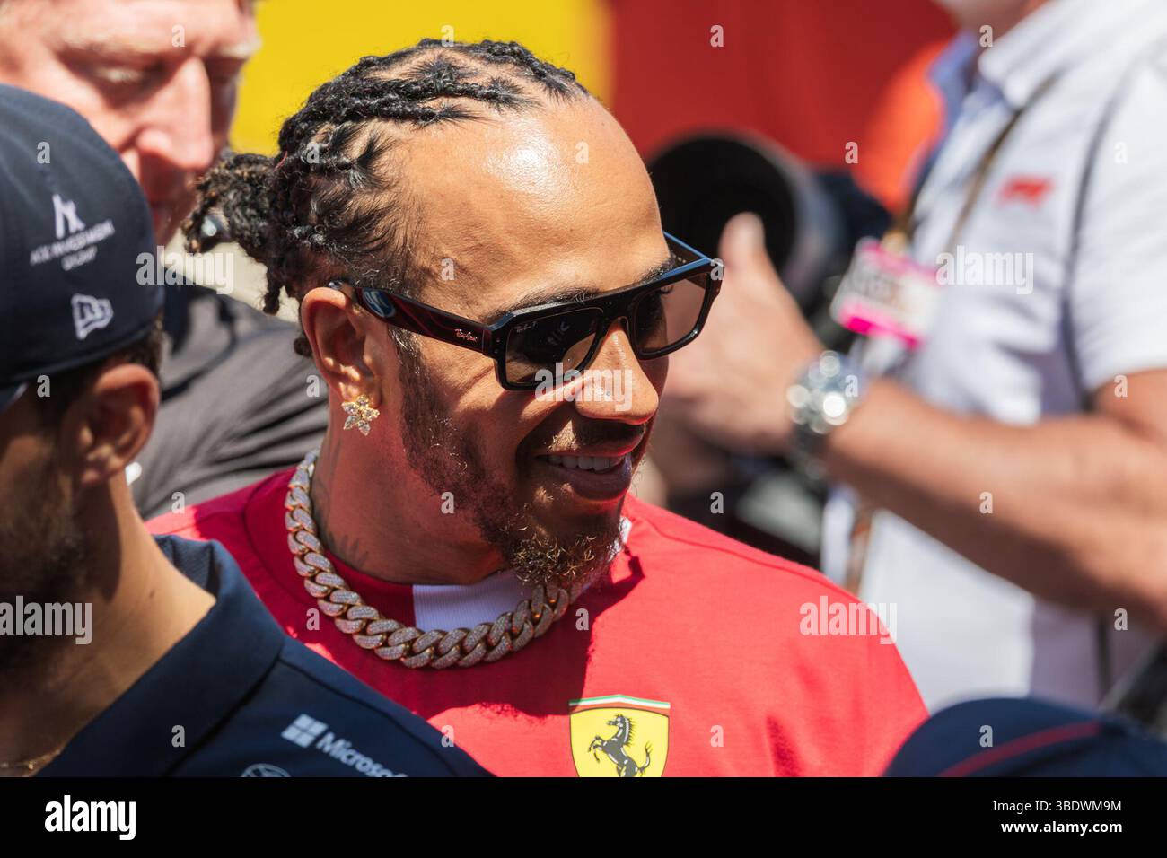 Circuit de Monaco, Monte-carlo, Monaco. 25.May.2025; Lewis Hamilton of ...