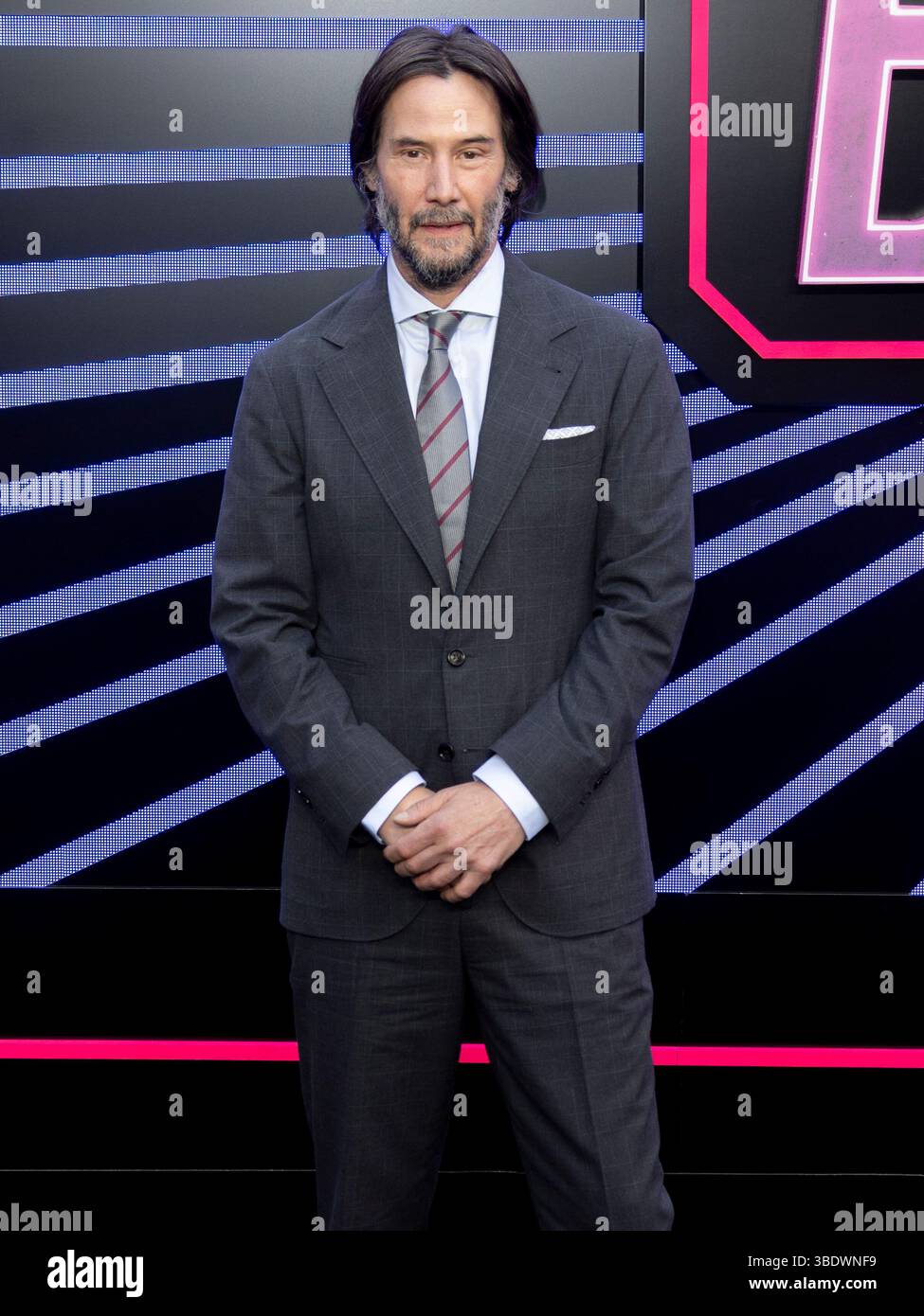 22 May 2025, London, England, UK - Keanu Reeves attending Ballerina ...