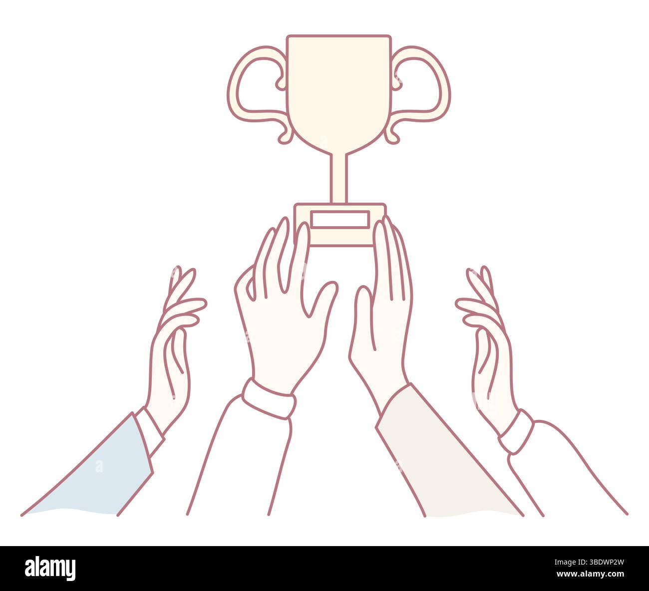 An illustration depicts multiple hands reaching out eagerly for a ...