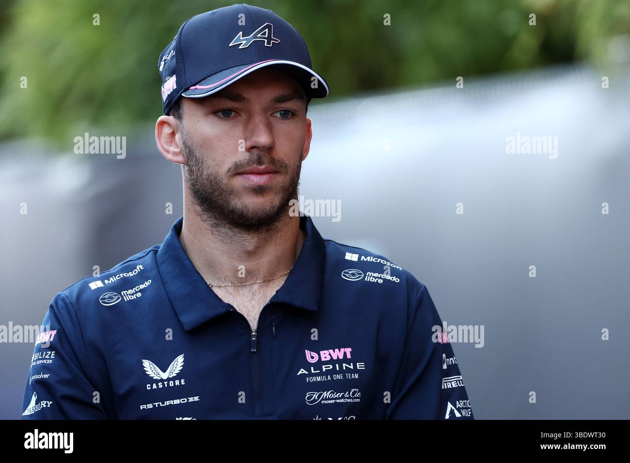 Monaco, Monaco. 25th May, 2025. Pierre Gasly of Alpine Formula 1 looks ...