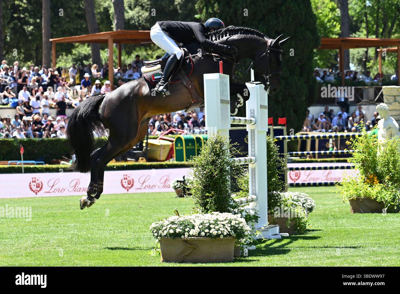 Omar Abdul Aziz Al Marzooqi (UAE) during the 92° CSIO Roma 2025 Prize ...