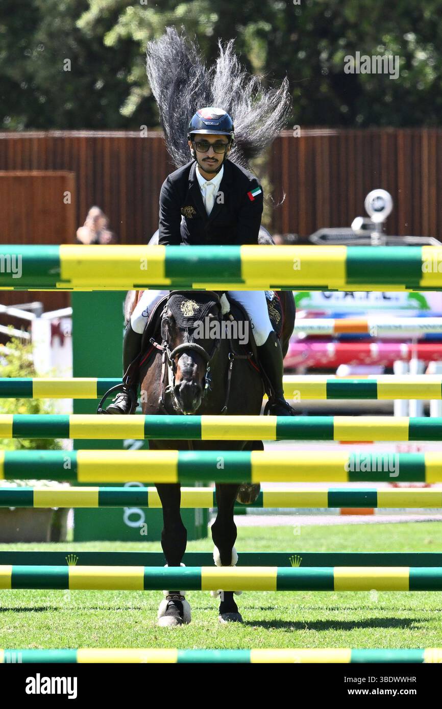 Rome, Italy. 26th May, 2025. Omar Abdul Aziz Al Marzooqi (UAE) during ...