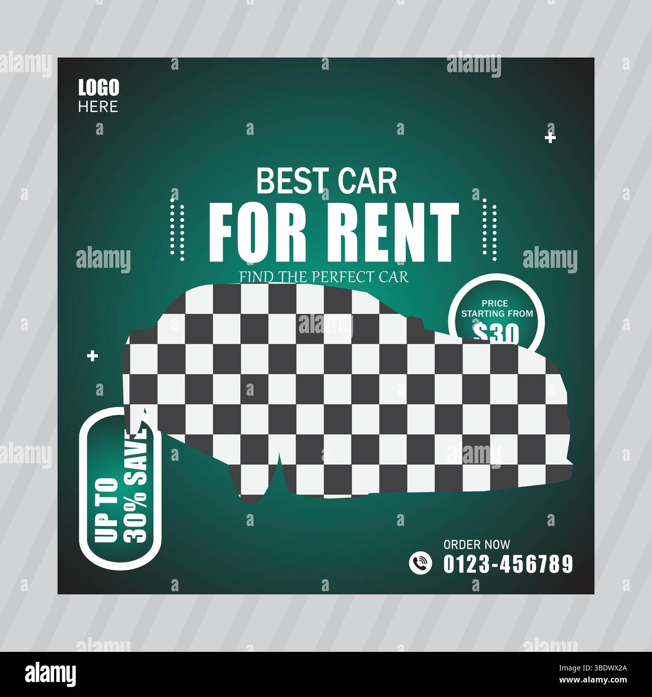 Car social media post Stock Vector Image & Art - Alamy