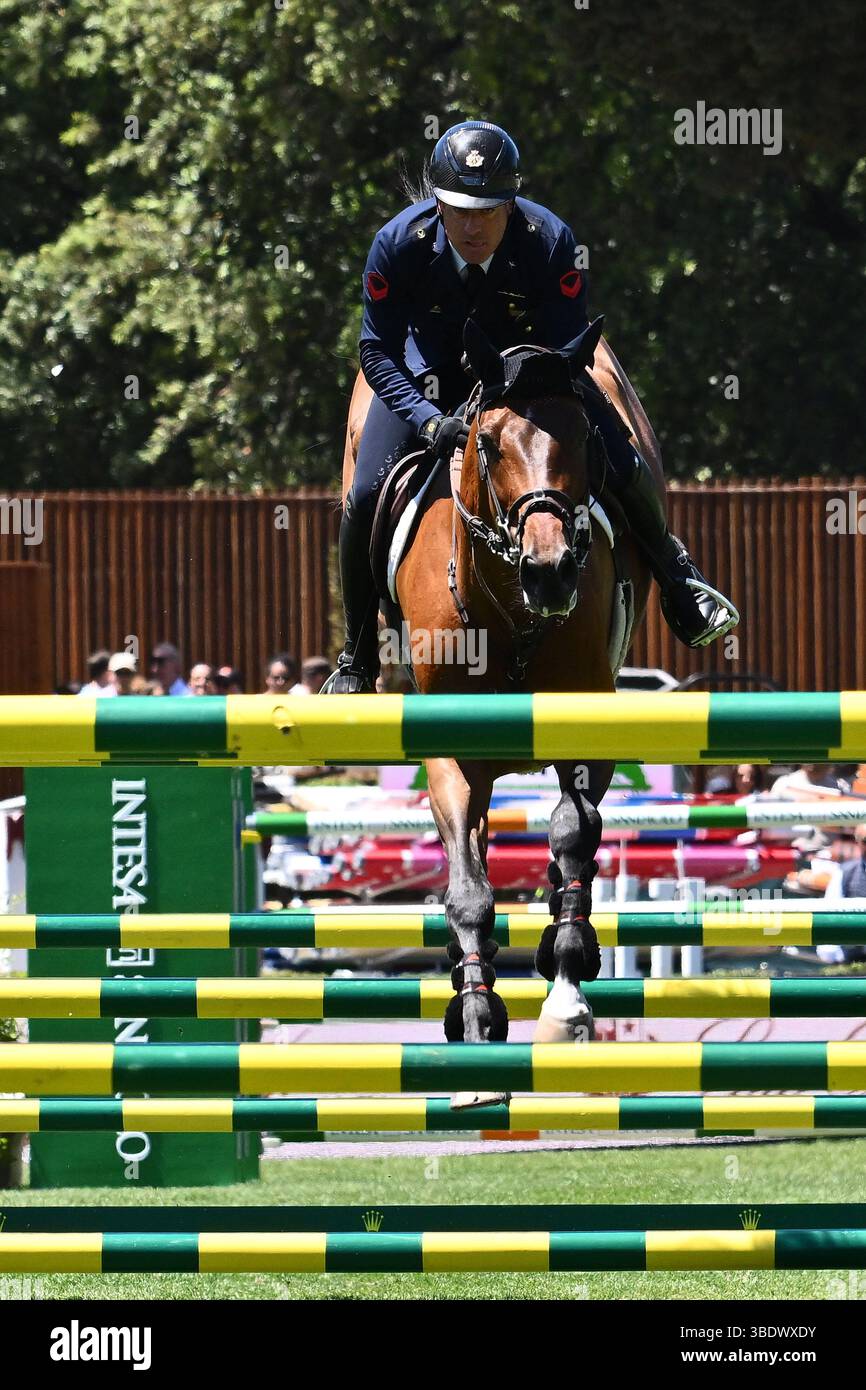 Rome, Italy. 26th May, 2025. Luca Marziani (ITA) during the 92Â° CSIO ...
