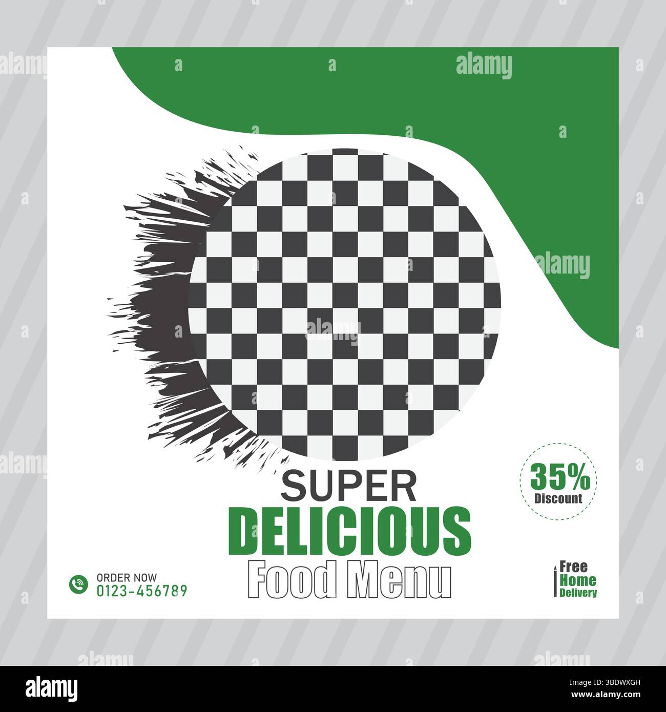 Special Food Social media Post Design Stock Vector Image & Art - Alamy