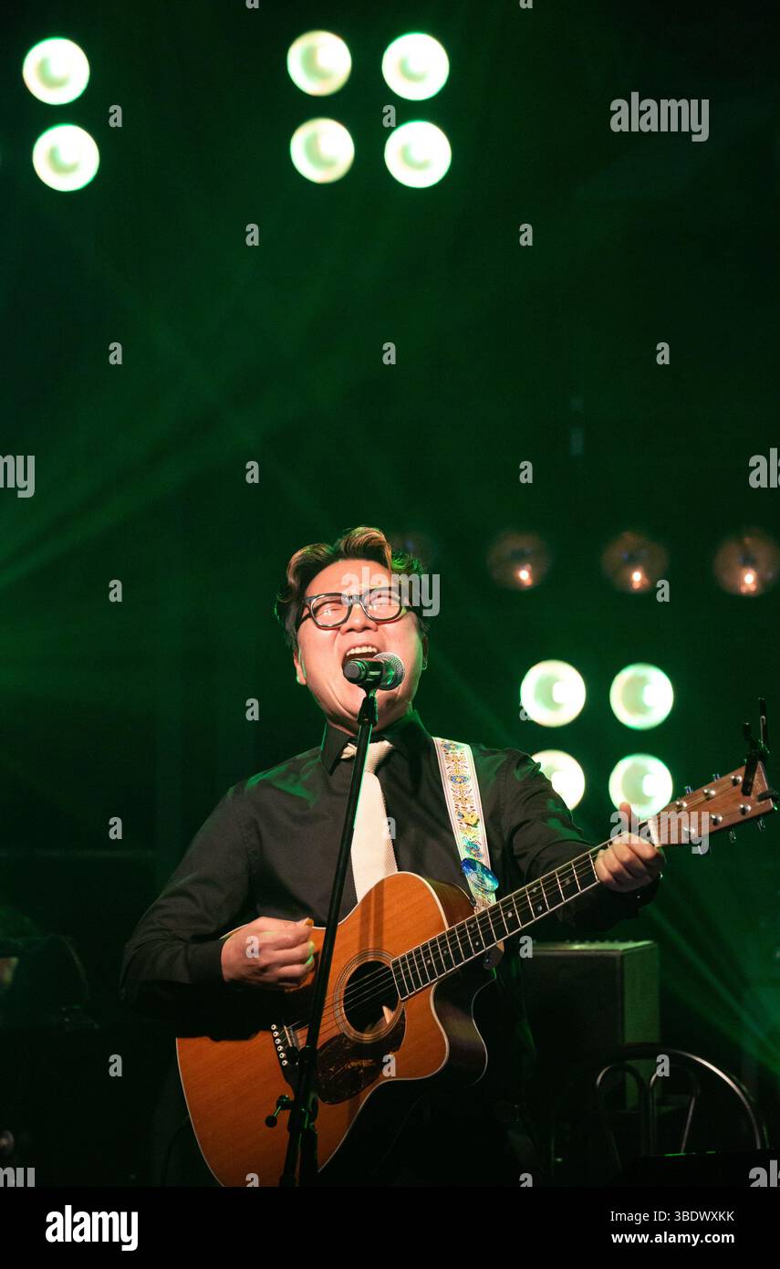 Baekja, May 22, 2025 : South Korean singer song-writer Baekja (Baek Jae ...