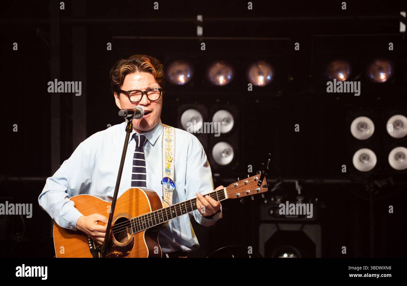 Baekja, May 22, 2025 : South Korean singer song-writer Baekja (Baek Jae ...