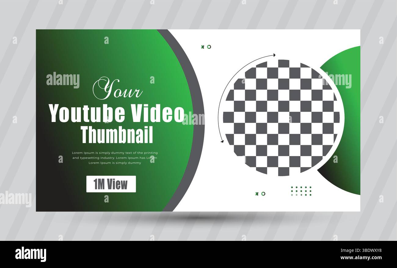 Professional youtube banner hi-res stock photography and images - Alamy