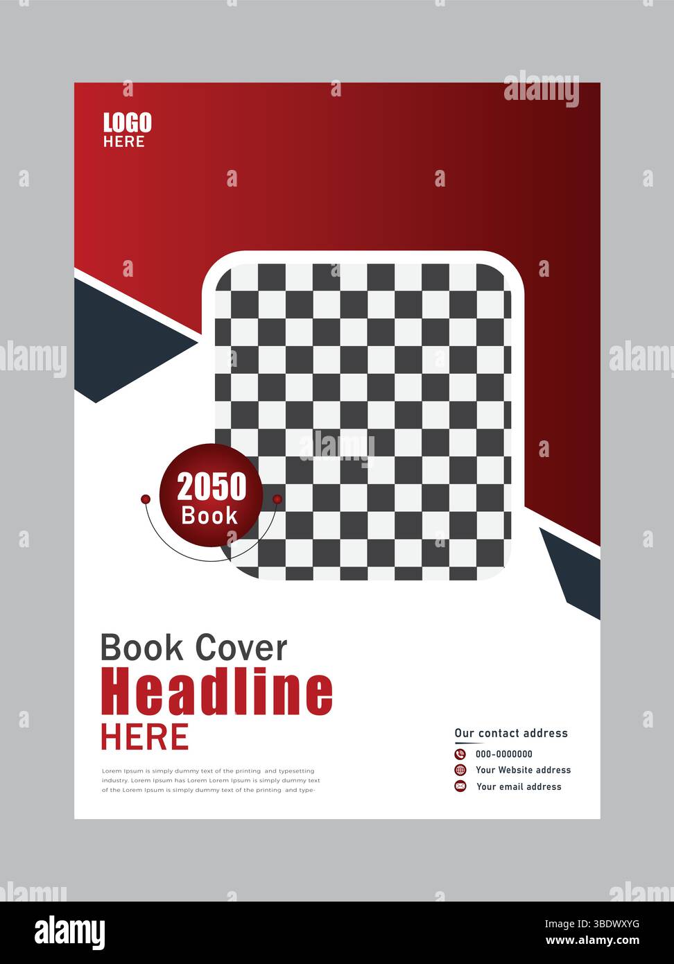 Book cover design Stock Vector Image & Art - Alamy