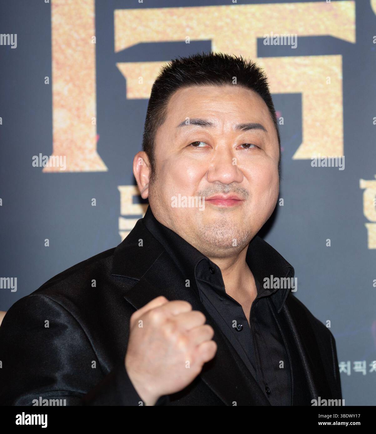 Ma Dong-Seok (Don Lee), Apr 21, 2025 : Actor Don Lee before a VIP ...