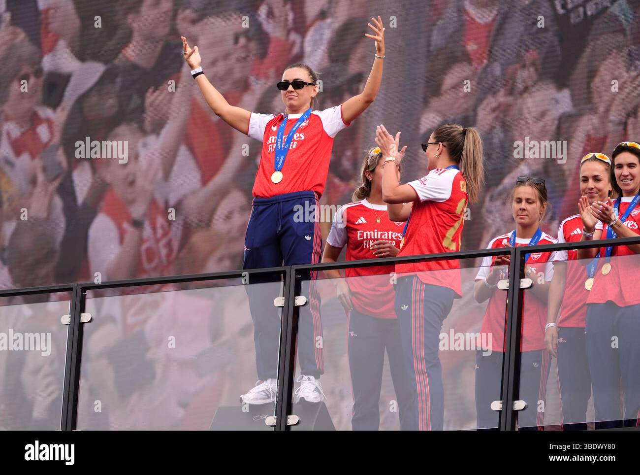 Arsenal's Katie McCabe during the UEFA Women's Champions League Winners ...