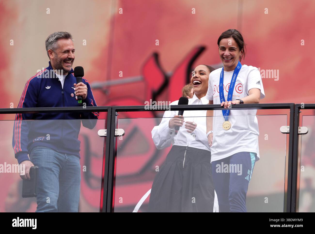 Arsenal manager Renee Slegers during the UEFA Women's Champions League ...
