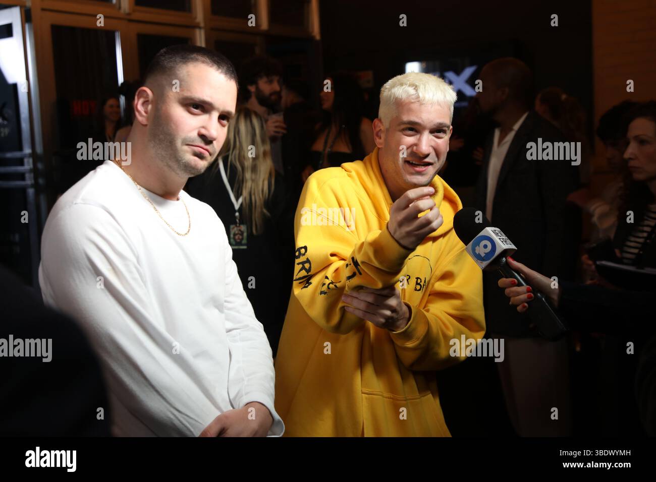Sydney, Australia. 26th May 2025. L-R: Michael Philippou (film director ...
