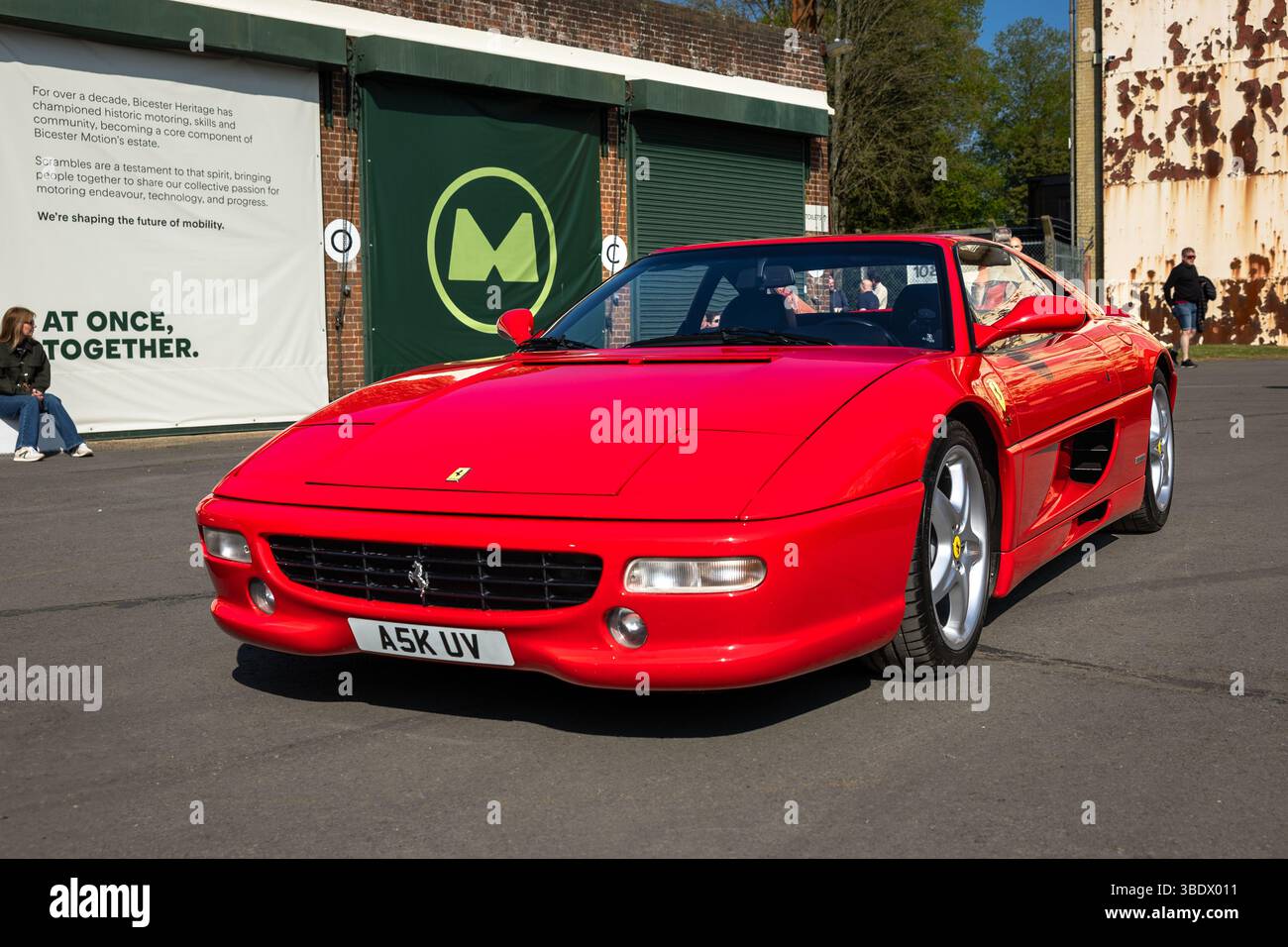 1996 Ferrari F355, on display at the Bicester Scramble held on the 27th ...