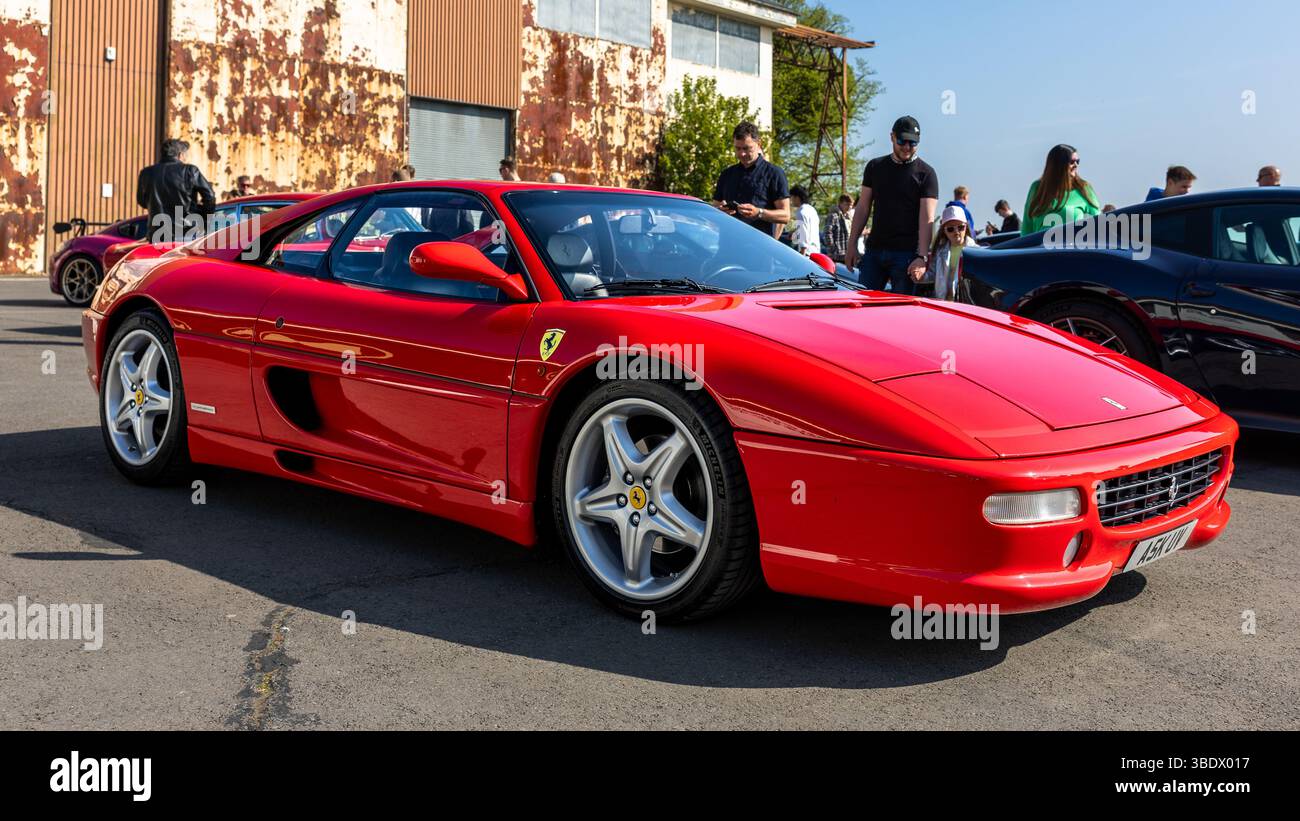 1996 Ferrari F355, on display at the Bicester Scramble held on the 27th ...