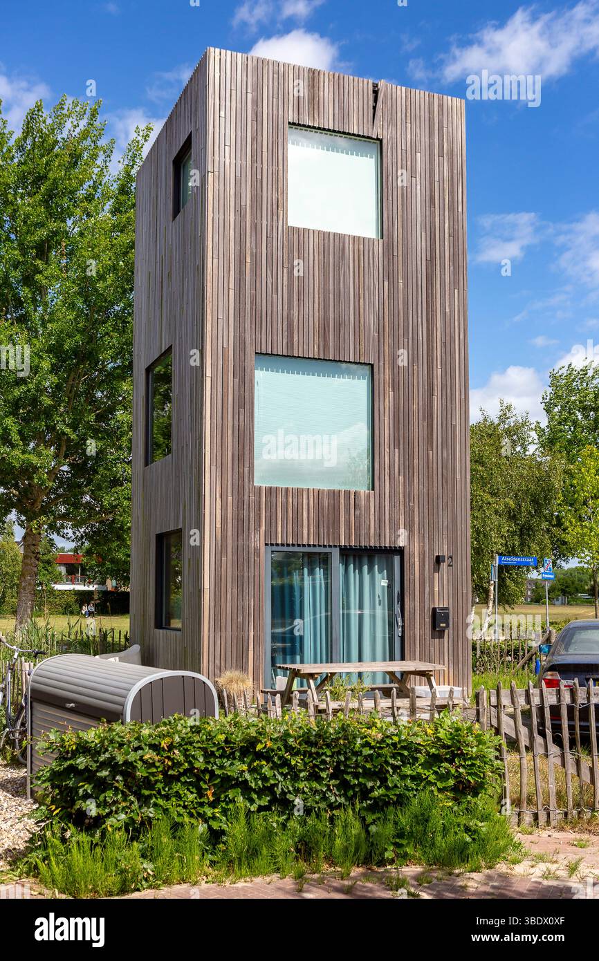 Tiny house project in Almere, The Netherlands, with small tower home ...