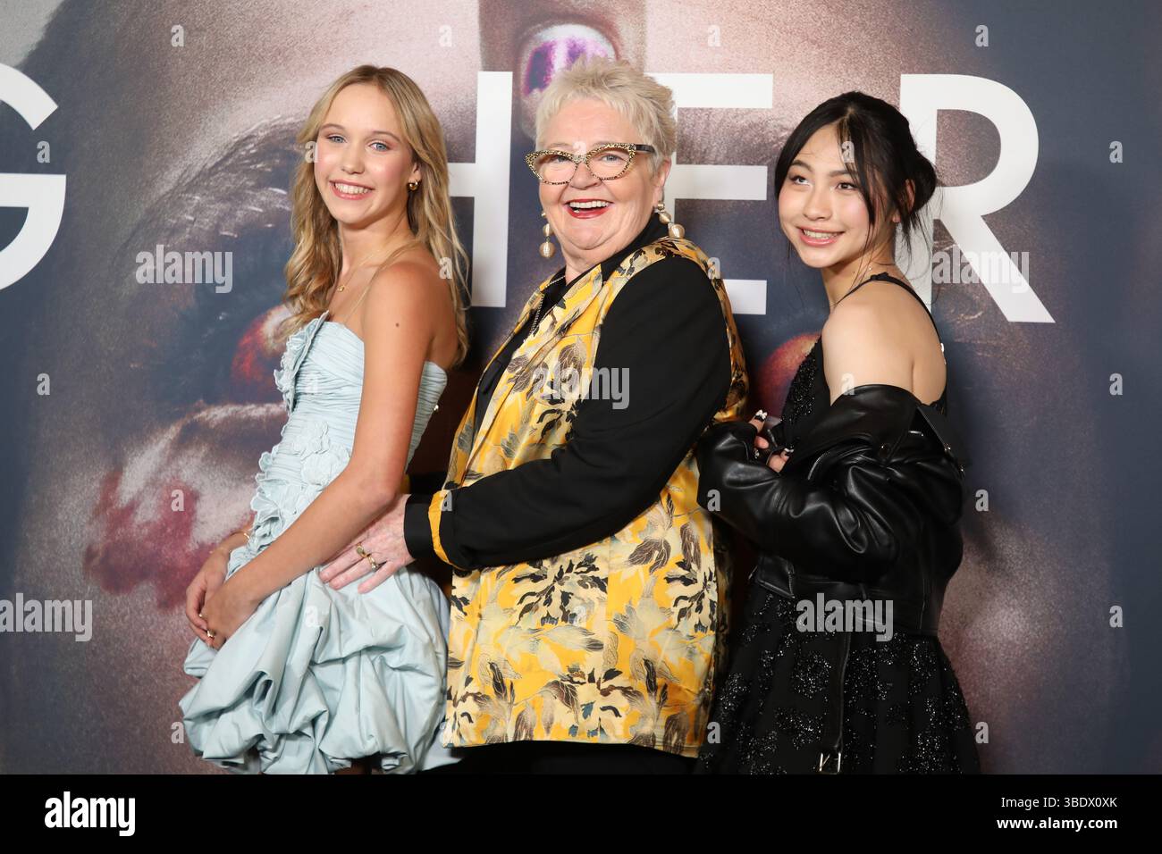Sydney, Australia. 26th May 2025. L-R: Mischa Heywood (actress in film ...