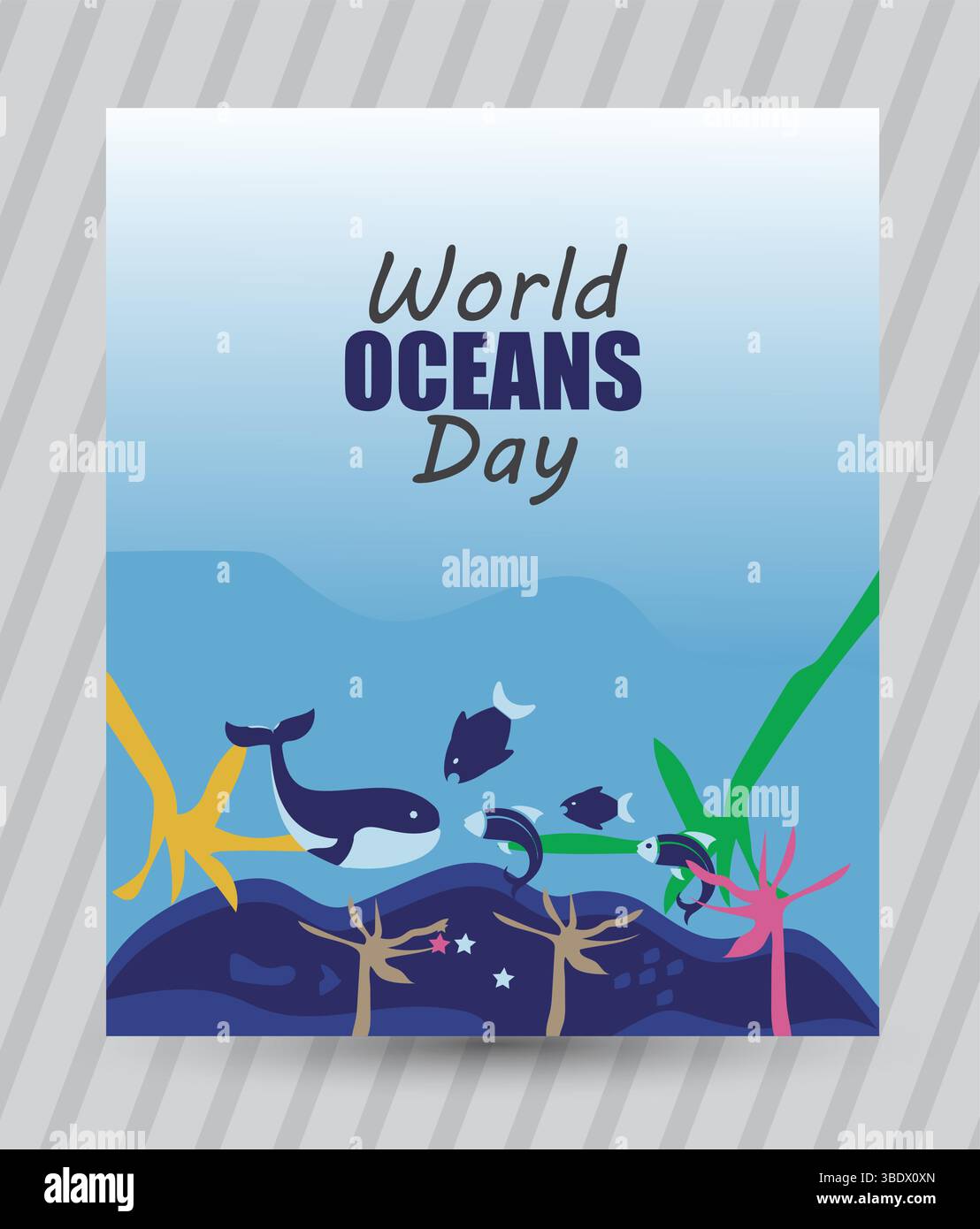 World oceans day Stock Vector Image & Art - Alamy