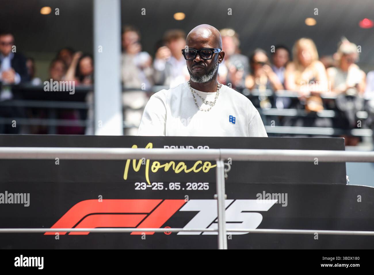 DJ performing during the Formula 1 Tag Heuer Grand Prix de, Monaco ...