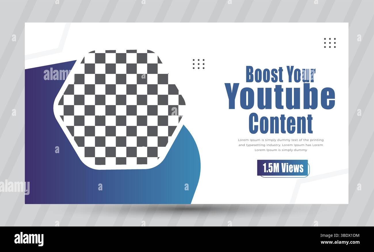 Youtube thumbnail design Stock Vector Image & Art - Alamy