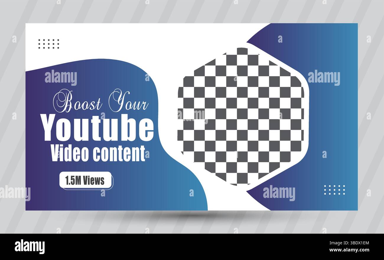 Youtube thumbnail design Stock Vector Image & Art - Alamy