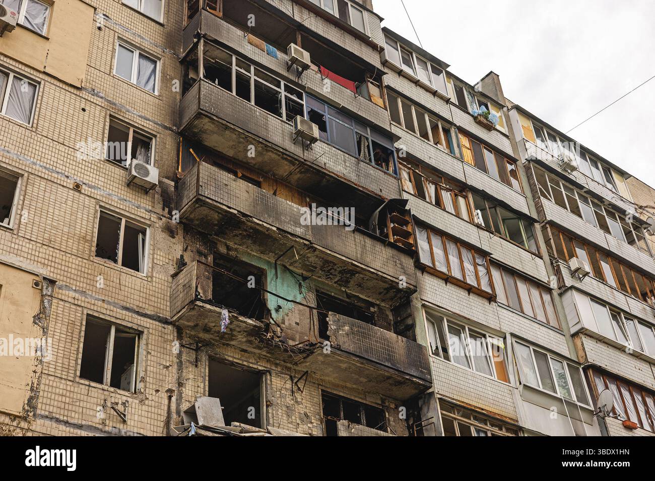 Burnt house after drone hi-res stock photography and images - Alamy