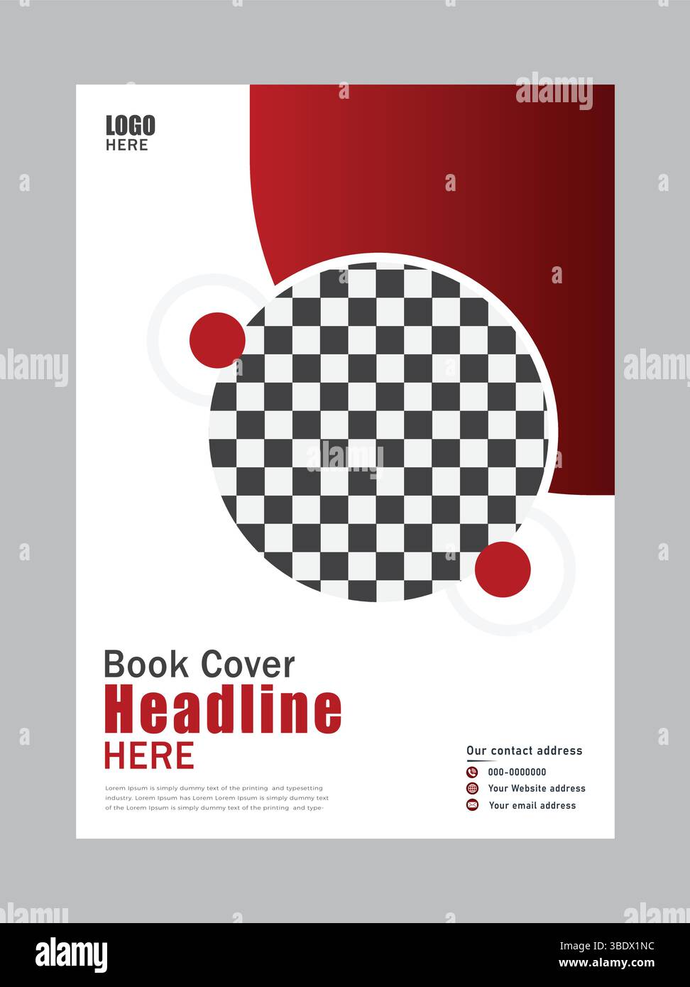 Editable book template Stock Vector Images - Alamy