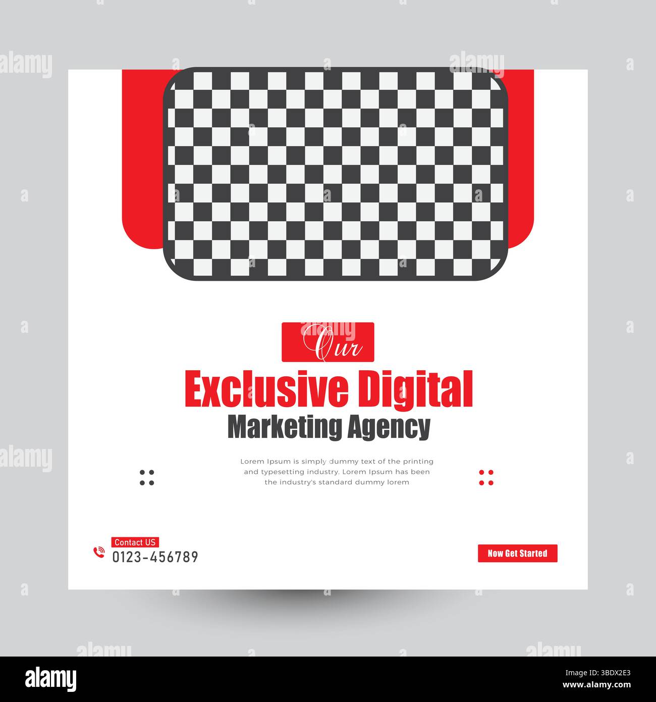 business social media post design Stock Vector Image & Art - Alamy