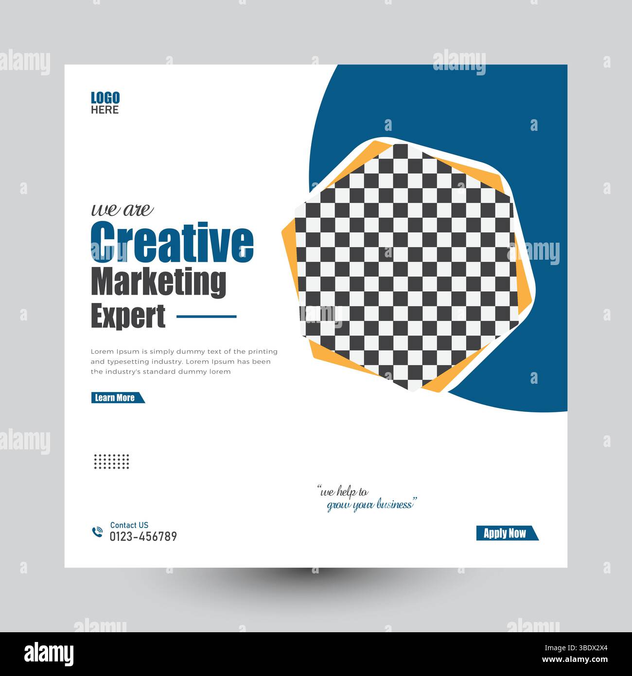 business social media post design Stock Vector Image & Art - Alamy