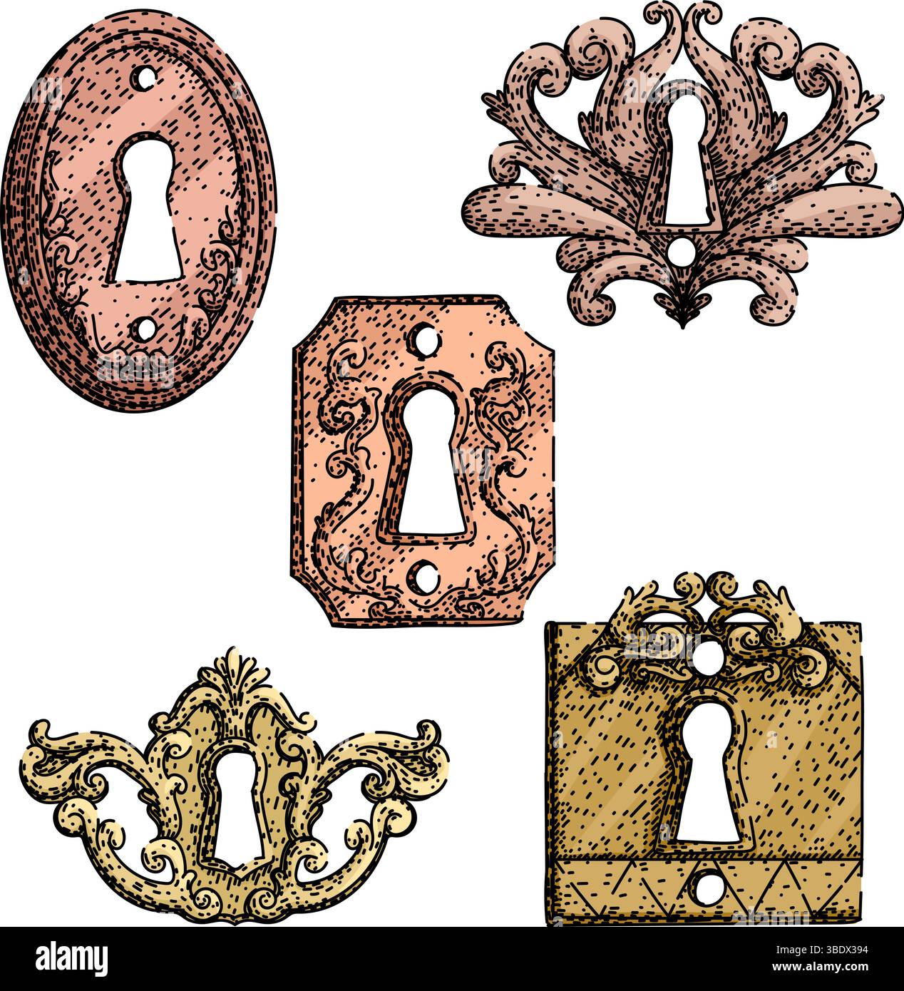 Gateway sketch Cut Out Stock Images & Pictures - Alamy