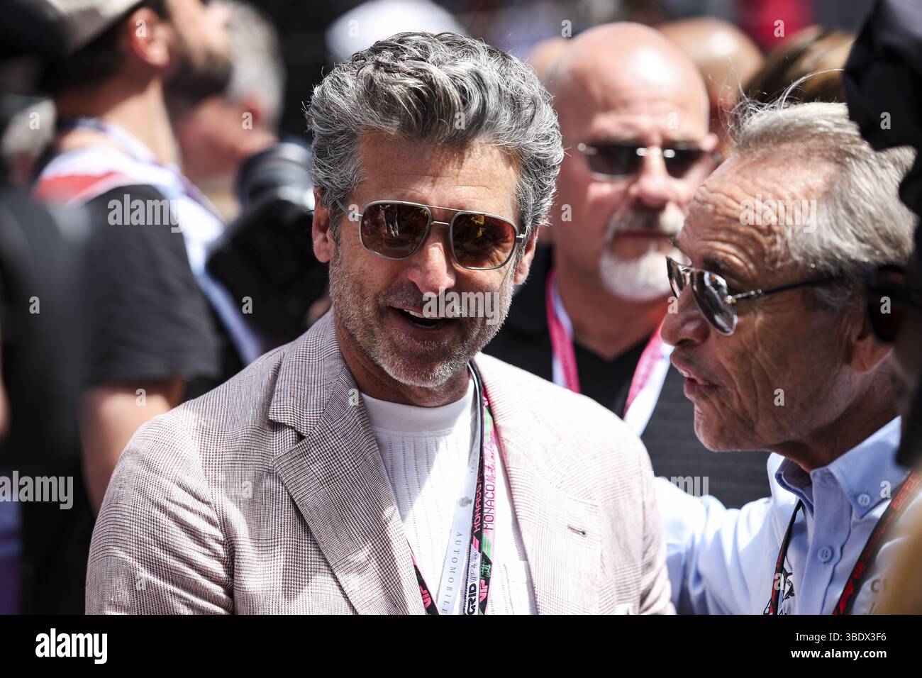 Patrick Dempsey portrait during the Formula 1 Tag Heuer Grand Prix de ...
