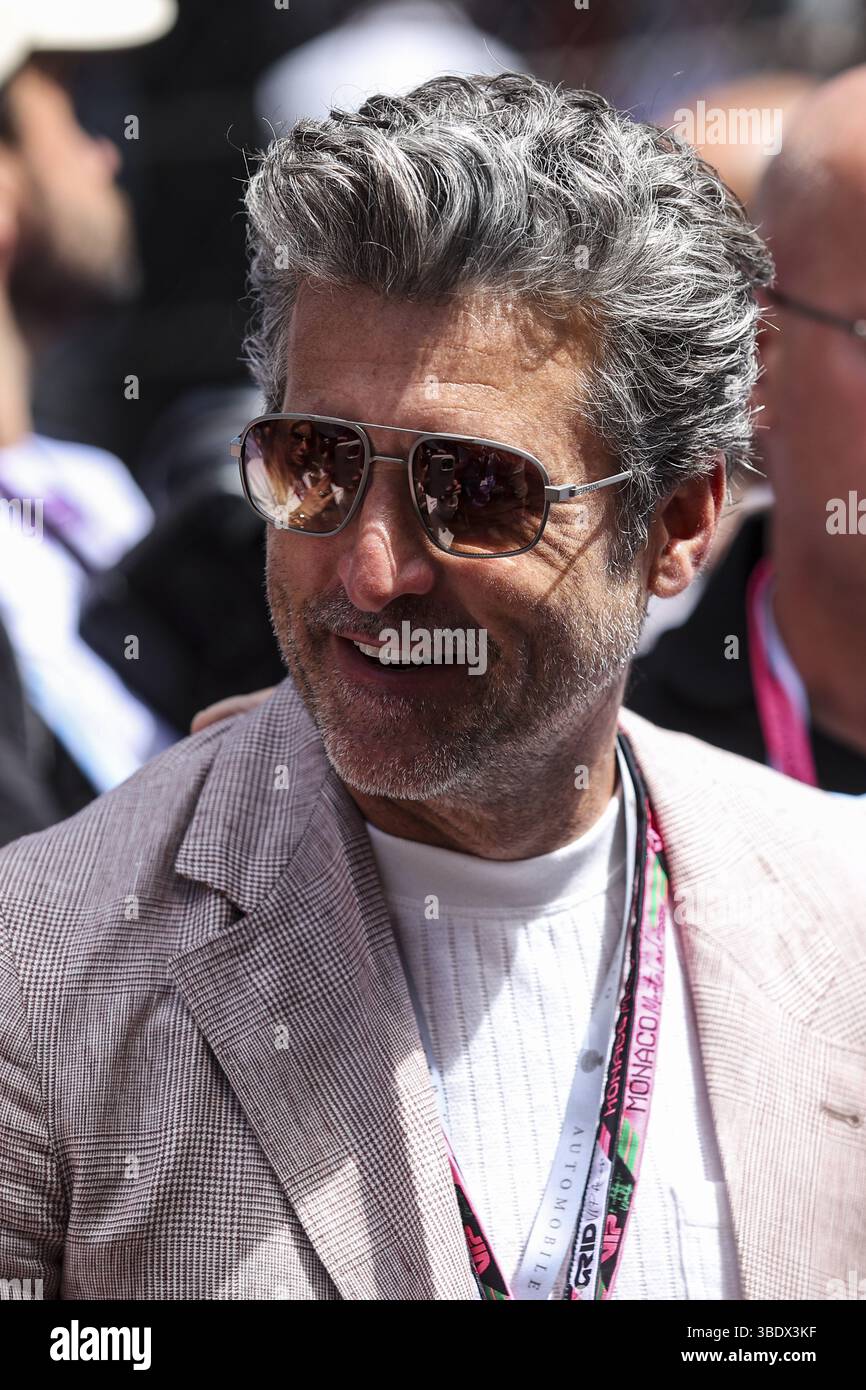 Patrick Dempsey portrait during the Formula 1 Tag Heuer Grand Prix de ...