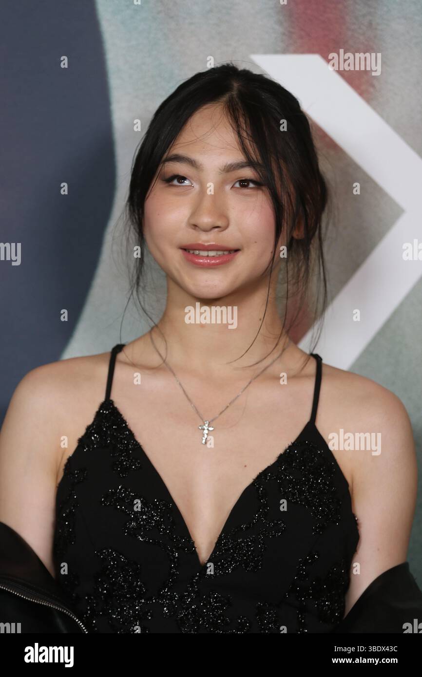 Sydney, Australia. 26th May 2025. Sora Wong (actress in film) attends the Sydney premiere of ...