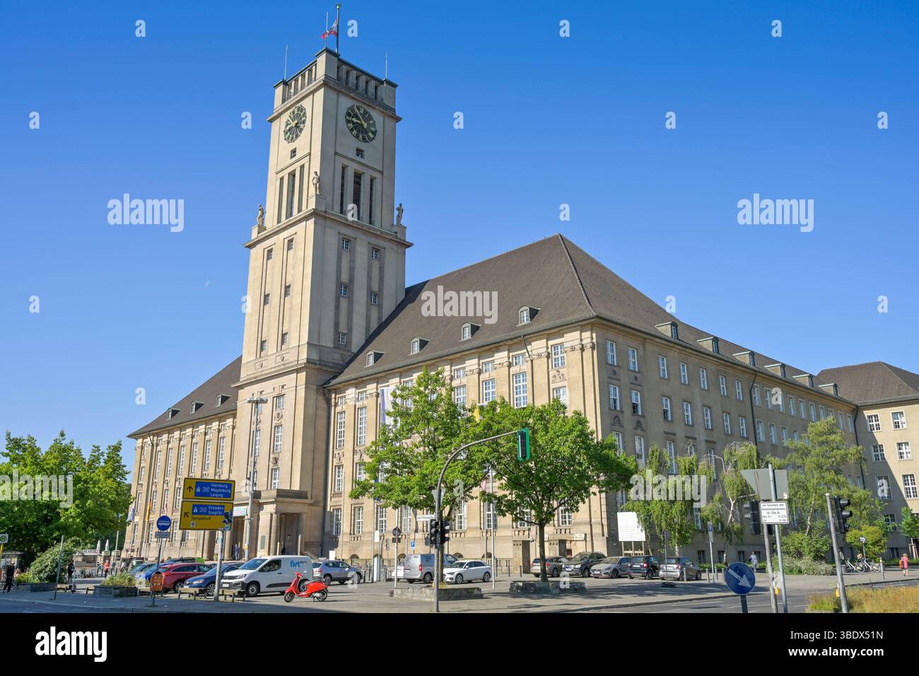 Rathaus Schöneberg, John-F.-Kennedy-Platz, Schöneberg, Berlin ...