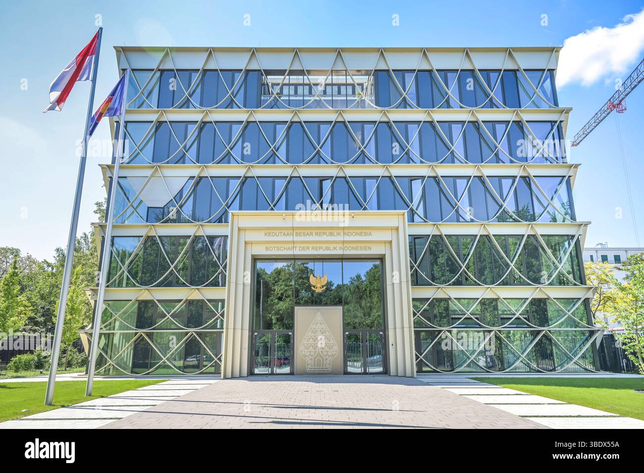 Botschaft Republik Indonesien, Tiergartenstraße, Tiergarten, Mitte ...