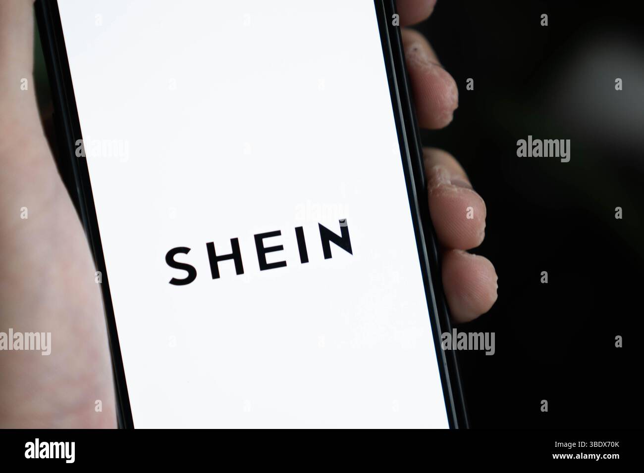 File photo dated 18/11/24 of the Shein app on a mobile phone. The ...