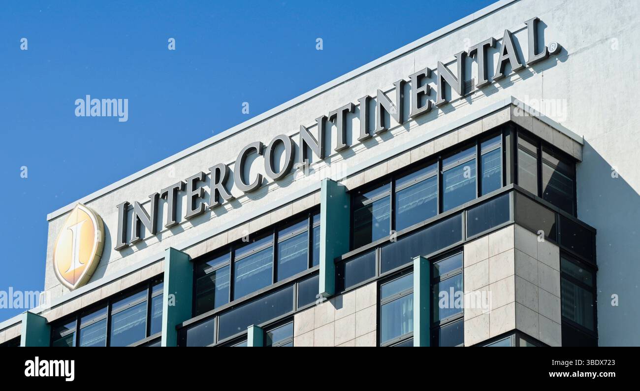 Hotel Intercontinental, Budapester Straße, Tiergarten, Mitte, Berlin ...