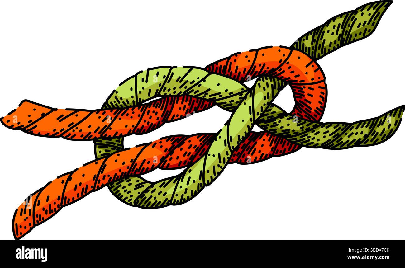 Fisherman's knot vector Stock Vector Images - Alamy