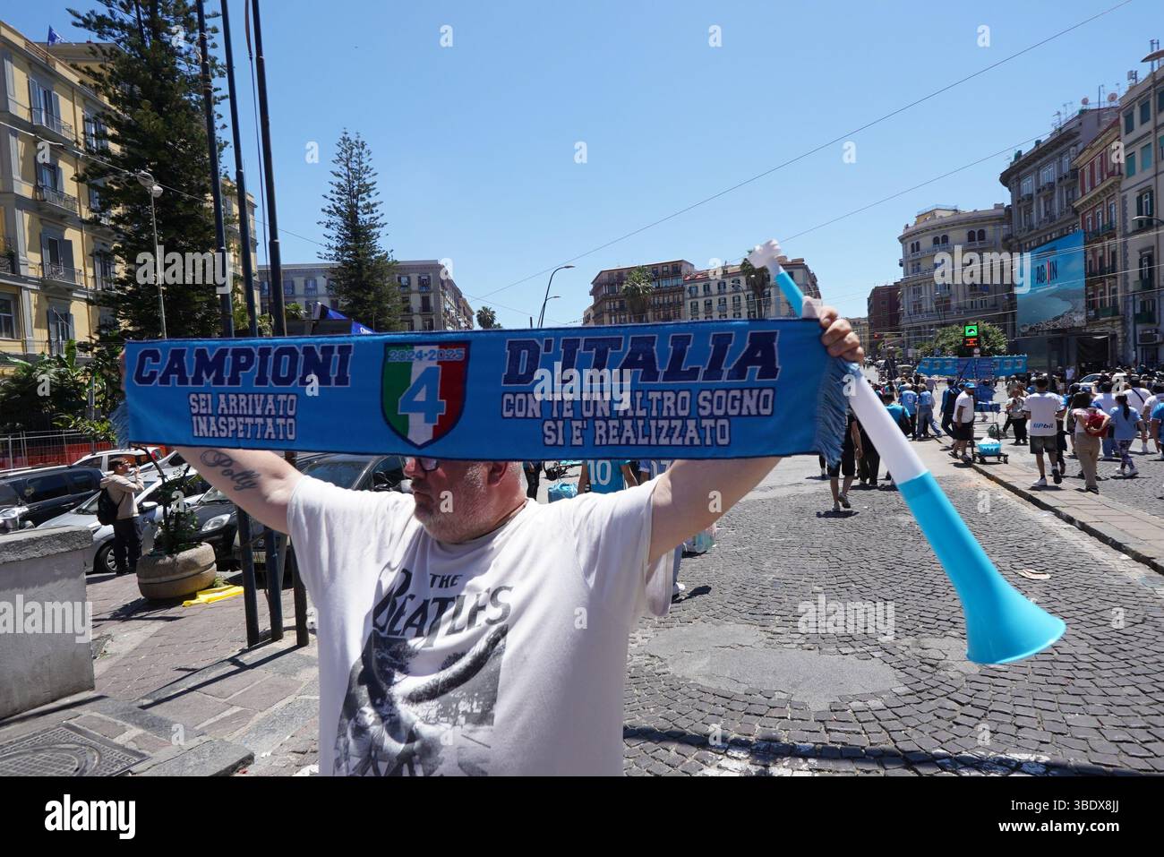 Naples, Italy. 26th May, 2025. Napoli scudetto 2024/25 parade. during ...
