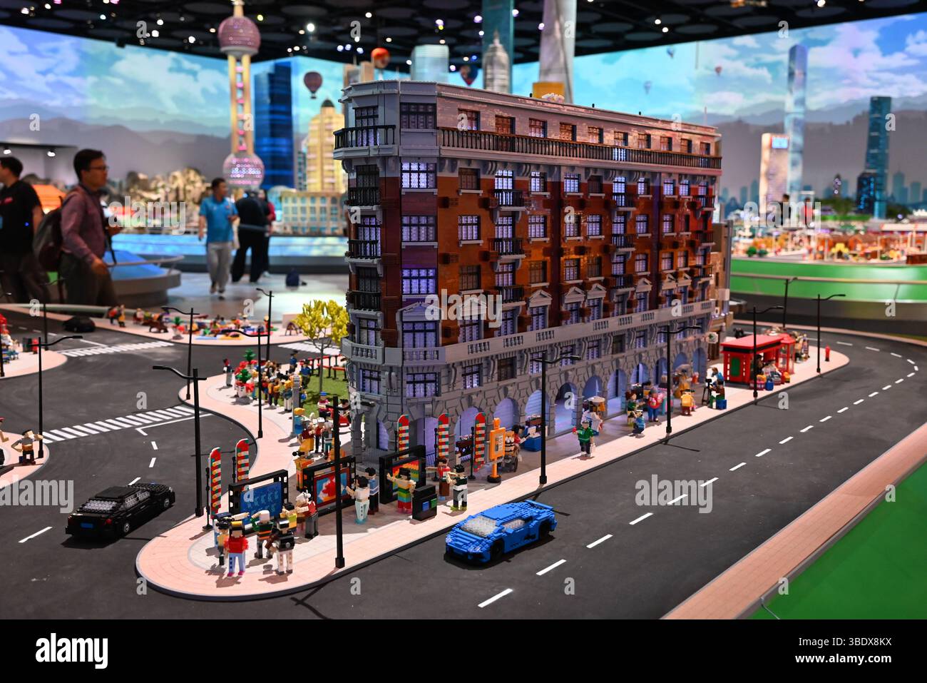 Shanghai. 26th May, 2025. This photo taken on May 26, 2025 shows LEGO ...