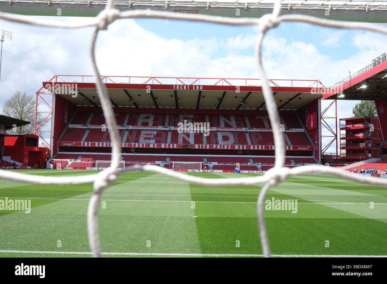 Nottingham, UK. 25th May, 2025. The Trent End inside the stadium prior ...