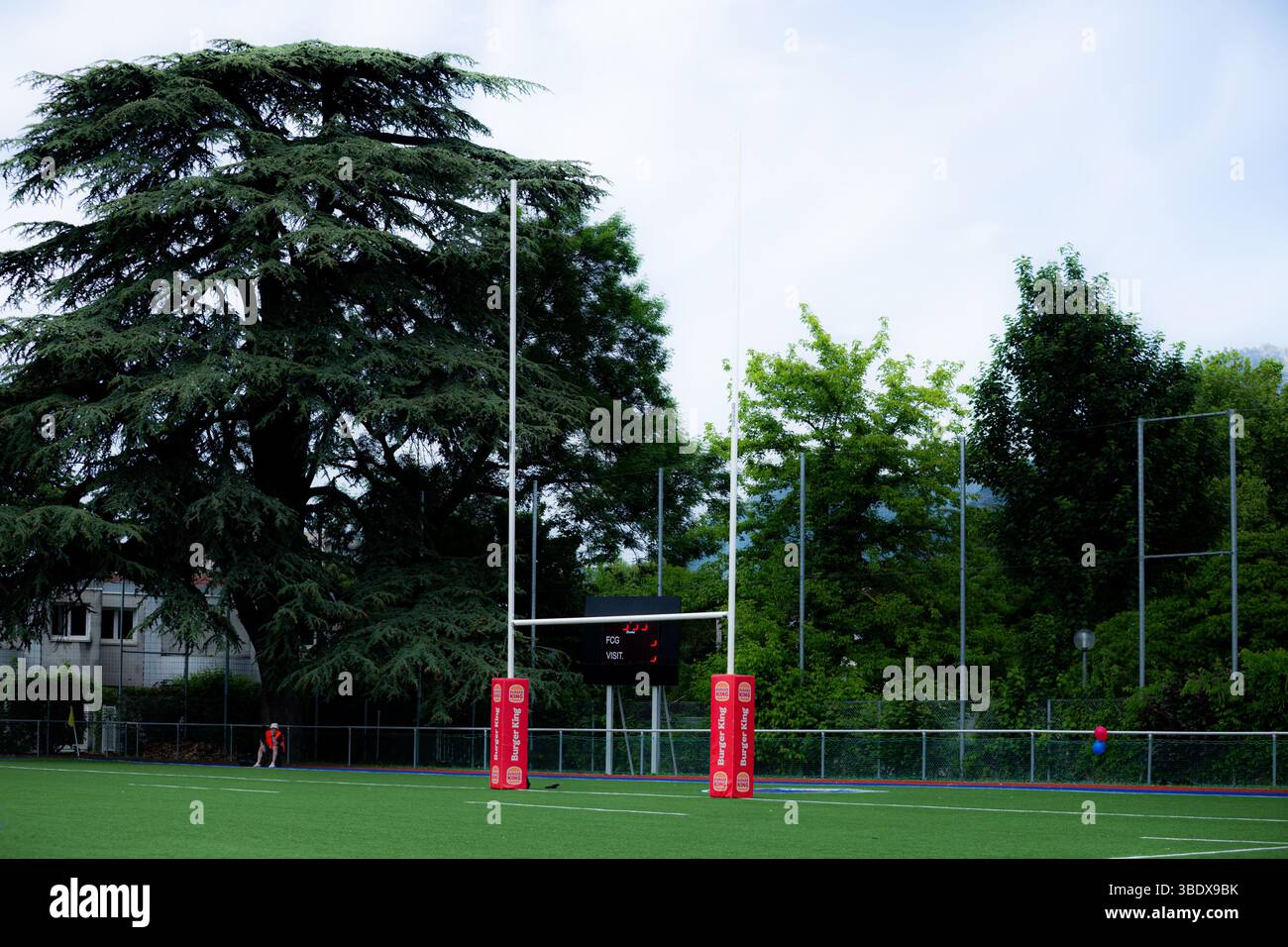 Stade Lesdiguières during the French Women's Rugby Championship game ...
