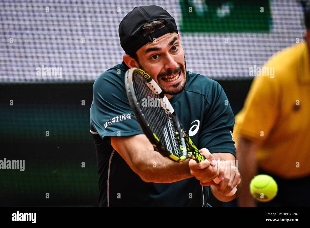 Giulio ZEPPIERI of Italy during the second day of the Roland-Garros ...