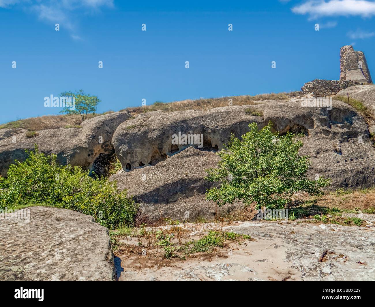 Uplistsikhe is an ancient rock hewn town near Gori in Shida Kartli ...