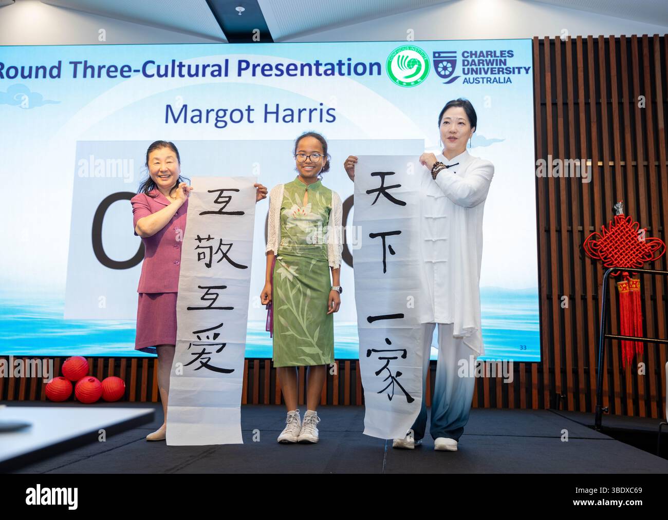 Darwin, Australia. 24th May, 2025. A contestant demonstrates Chinese ...