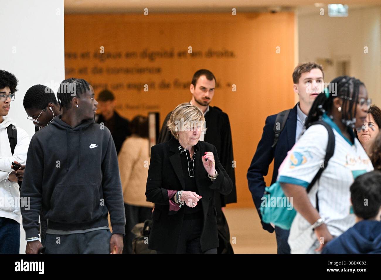 Paris, France. 26th May, 2025. French journalist Michele Marchand also ...